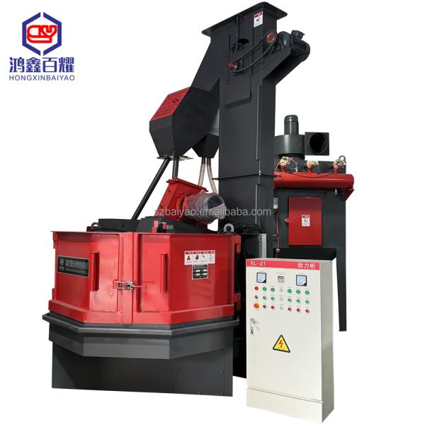 Quality Wheel Shot Blasting Machine Rotary Table Shot Blast Machine for sale