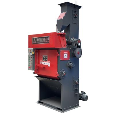 China BY-324 Tumble Belt Shot Blasting Machine Small Automatic Shot Blaster for sale