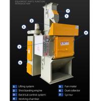 China Automatic Shot Blasting Cleaning Machine Crawler Type Shot Blasting Machine for sale