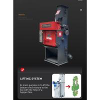 China Automatic Shot Blasting Cleaning Machine Crawler Type Shot Blasting Machine for sale