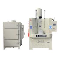 China Turntable Automatic Sandblasting Machine High-Output Fully Automatic Sandblasting Machine Uniform Sandblasting for sale