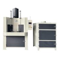 China Turntable Automatic Sandblasting Machine High-Output Fully Automatic Sandblasting Machine Uniform Sandblasting for sale