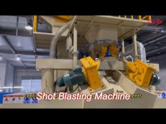 plc shot blast cleaning machine shot peening metal rust surface cleaning