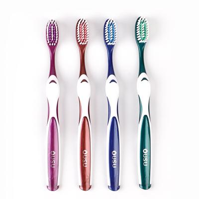 China Sample Factory Direct Sale Home Use 005 Portable High Quality Soft Bristle Adult Toothbrush factory