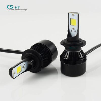 China DC 9V - 36 V High Power Car Headlights 25 Watt With COB Light Source for sale