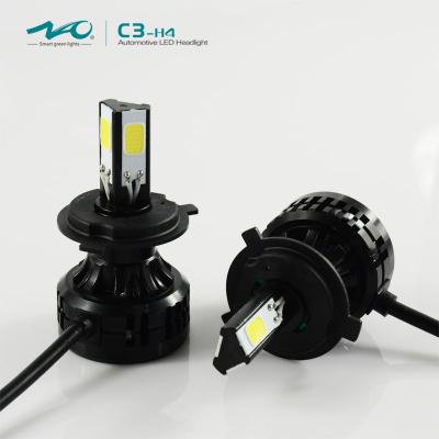 China 3 Sides 360 Degree C3 LED Headlamp Bulb H4 36 W 3300 LM 50000 Hours for sale