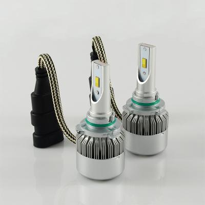 China Dual Cooling System C6F LED Automotive Headlamps 36 W 3800 LM for sale