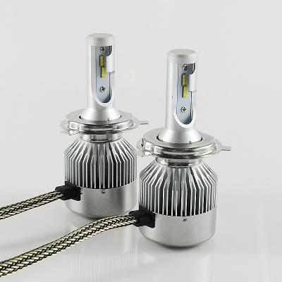 China 2016 NAO Automotive LED Headlamp h4 led headlight V8 with CE ROSH DOT and Emark for sale