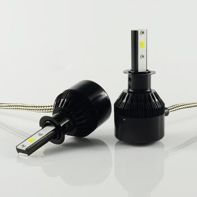 China AC DC 35w 55w Slim Ballast single beam LED Headlight Bulb 3200lm Lumen for sale