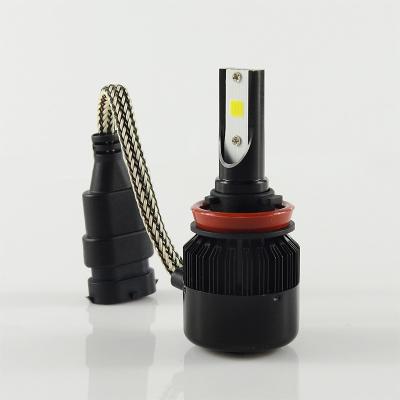 China 35W H11 DC 9 - 36 V Xenon LED Headlight Bulb 4300k 6000k 8000k Optional for sale