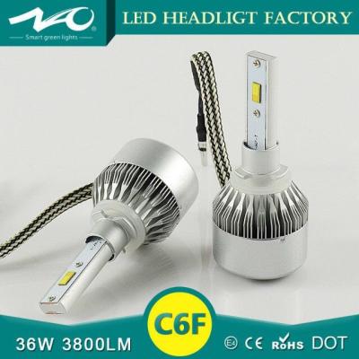 China 3000k / 6000k Automotive H8 H9 LED Headlight Bulbs Conversion High Lumen for sale