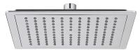 China Plastic ABS Square Chrome Bathroom Rain Shower Heads Column OEM for sale