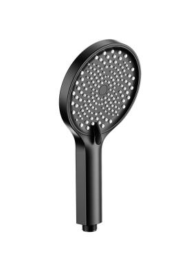 Cina ABS di plastica 3 funzioni lavandino a mano doccia colonna bagno nero nuovo ugello di silicio liquido rotondo facile pulizia OEM in vendita