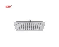 China Plastic ABS Square Chrome Bathroom Rain Shower Heads Column OEM for sale