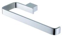China Wall Mounted Bathroom Accessory Towel Ring Towel Holder Space Saving for sale