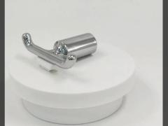 Glas badkamer accessoires gepolijst chroom OEM Zeep schotel houder klassieke ronde ontwerp