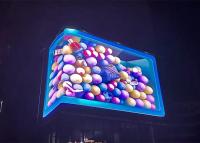 China OEM Naked Eye 3D LED Display P2.5-P8 SMD1921 5000cd/m2 IP67 Outdoor Waterproof for sale