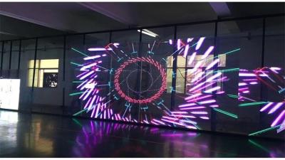 Cina 1920-3840Hz Pannello di visualizzazione LED trasparente impermeabile per l'esposizione in vendita