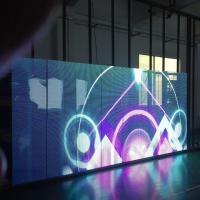 China GC10-15W65T 266x250 Transparent LED Display Panel 800x1500mm Aluminum Frame for sale