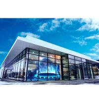 China GC10-15W65T 266x250 Transparent LED Display Panel 800x1500mm Aluminum Frame for sale