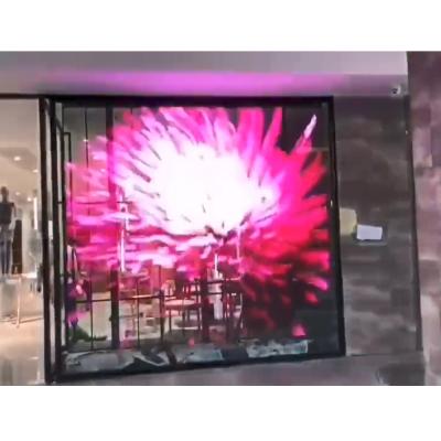 China 3840HZ Parede LED transparente prática, Multiscene Veja através do painel LED à venda