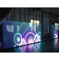 China 4K Slim Transparent LED Display Panel 6500nit High Contrast 4000:1 for Advertising for sale