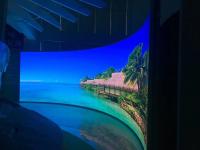 China ROHS Stable Flexible LED Wall Screen P2.5 for Wedding Stage Backdrop Custom Shape for sale
