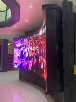China ROHS Stable Flexible LED Wall Screen P2.5 for Wedding Stage Backdrop Custom Shape for sale