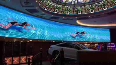 Cina RGB Leggero Flessibile Video Wall, Multifunzionale Curve LED Screen in vendita