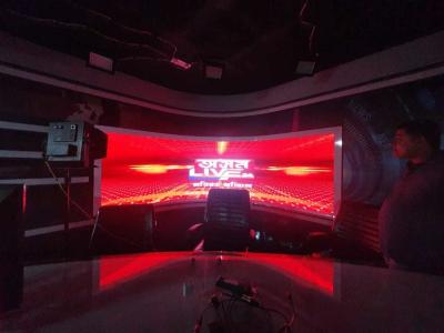 Cina IP45 schermo LED flessibile, multicena LED video wall flessibile in vendita