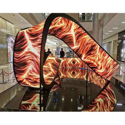 Cina IP33 3840HZ Flessibile LED Display Screen Panel 320x160mm Durable in vendita
