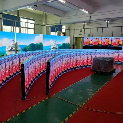 Cina SDK IP33 Tecnologia innovativa dello schermo, 1000x1000mm Flessibile schermo a tenda a LED in vendita