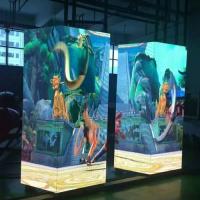 China Durable 3D Large Flexible LED Screen P3 P3.91 P5 Multi Function for sale