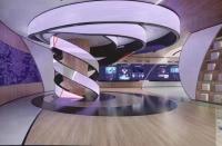 China Durable 3D Large Flexible LED Screen P3 P3.91 P5 Multi Function for sale