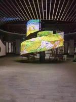 China Durable 3D Large Flexible LED Screen P3 P3.91 P5 Multi Function for sale