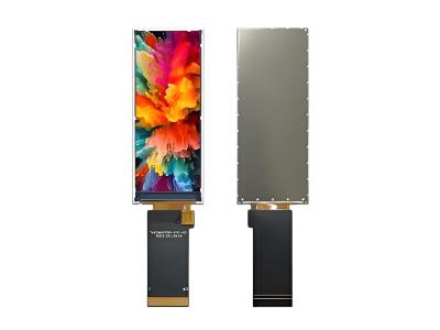 China 2.86 Inch Touch Long Strip LCD Display 376x960 Resolution 250cd/M2 Industrial TFT Screen for sale