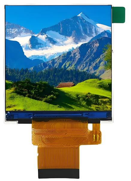 Quality 2.73 Inch Square LCD Panel 320×320 Resolution IPS Full Viewing Angle MIPI RGB Interface for sale