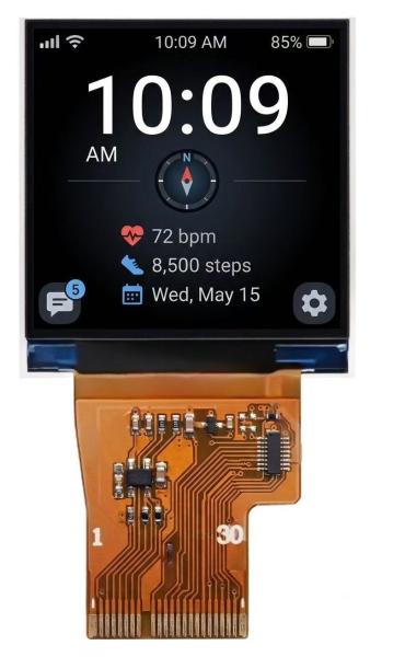 Quality 1.54 Inch IPS 240*240 CTP Touch Smart Home TFT Display Module Screen for sale