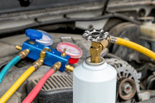 HFO-1234yf refrigerant gas technical diagram