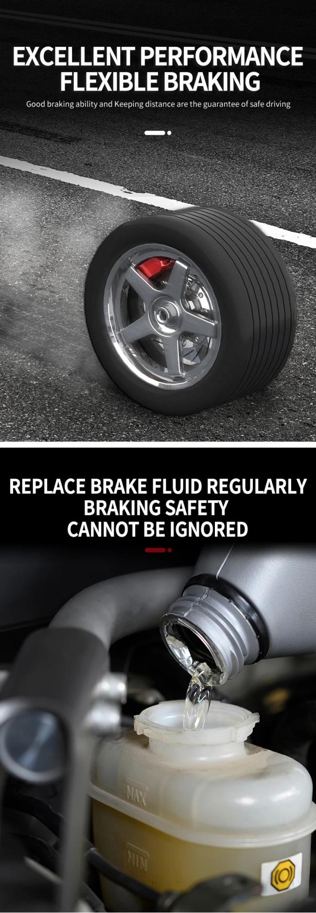 Brake fluid application in vehicle brake system