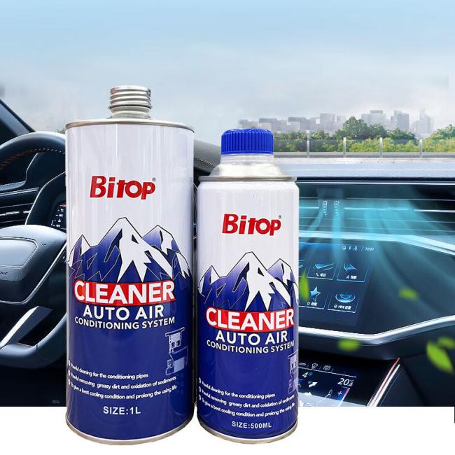 500ml and 1L auto AC cleaner cans
