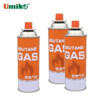 China Custom Portable Butane Gas Canisters 65×158mm or 65×100mm with 120g-250g Weight Options for Outdoor Stoves for sale