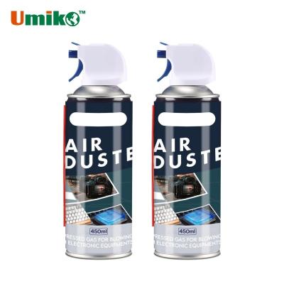 China 450ml Eco Friendly Cleaning Duster Spray Safe Blow Off For Electronics Cleaning for sale