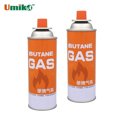 China Customizable Cassette Butane Gas Camping Gas Canisters 120g/220g/227g/250g for sale
