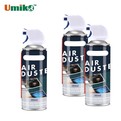 China Easy To Use High Pressure Air Duster 450ml For Precision Cleaning for sale