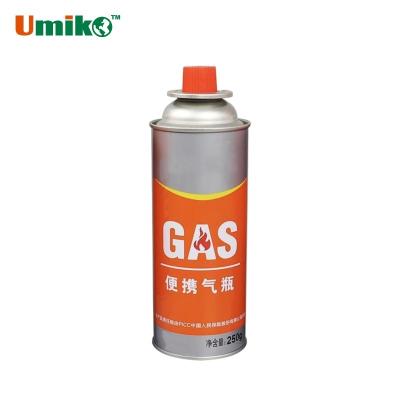 China Explosion Proof Butane Gas Cylinder 120g-250g For Camping Stoves for sale