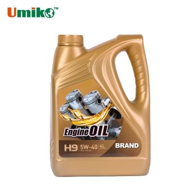 China API SN 5W40 Engine Oil Full Synthetic Automotive Engine Oils H9 1L/4L for sale