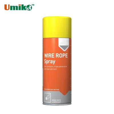 China Easy Storage Wire Rope Lubricant Spray 450ml For Deep Core Protection for sale