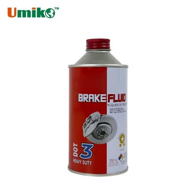 Cina 355cc DOT 3 Fluido frenante per sistemi di frenatura per motociclette e automobili in vendita