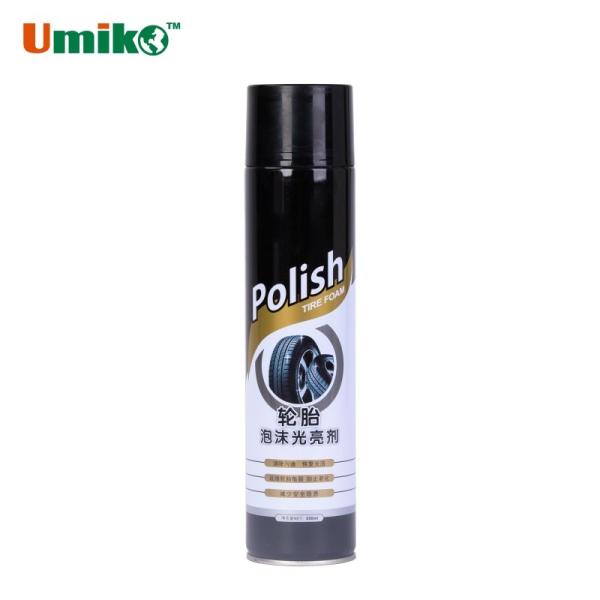 Quality 650ml Powerful Tyre Foam Cleaner Spray Car Polish Spray Multi Purpose for sale